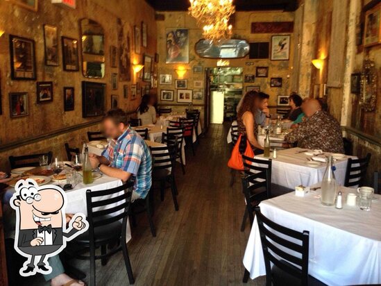 Menu at Emilio's Ballato restaurant, New York City