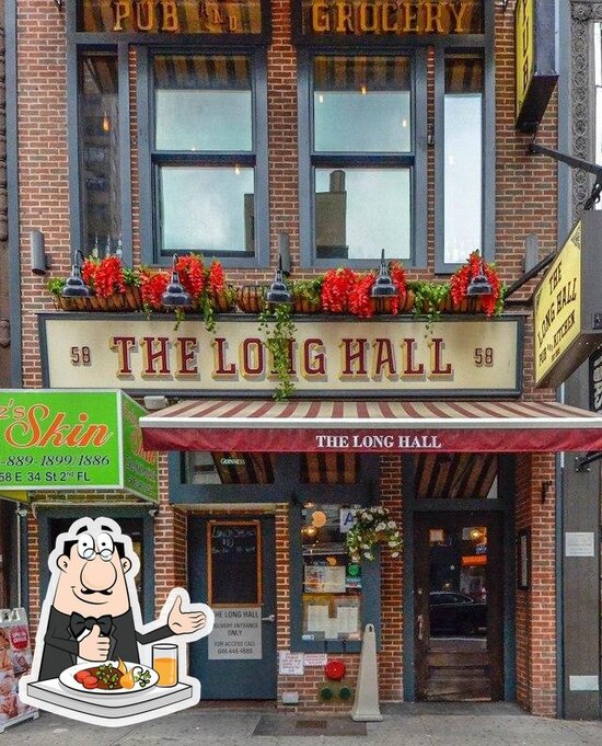 Menu at The Long Hall Pub & Grocery, West New York