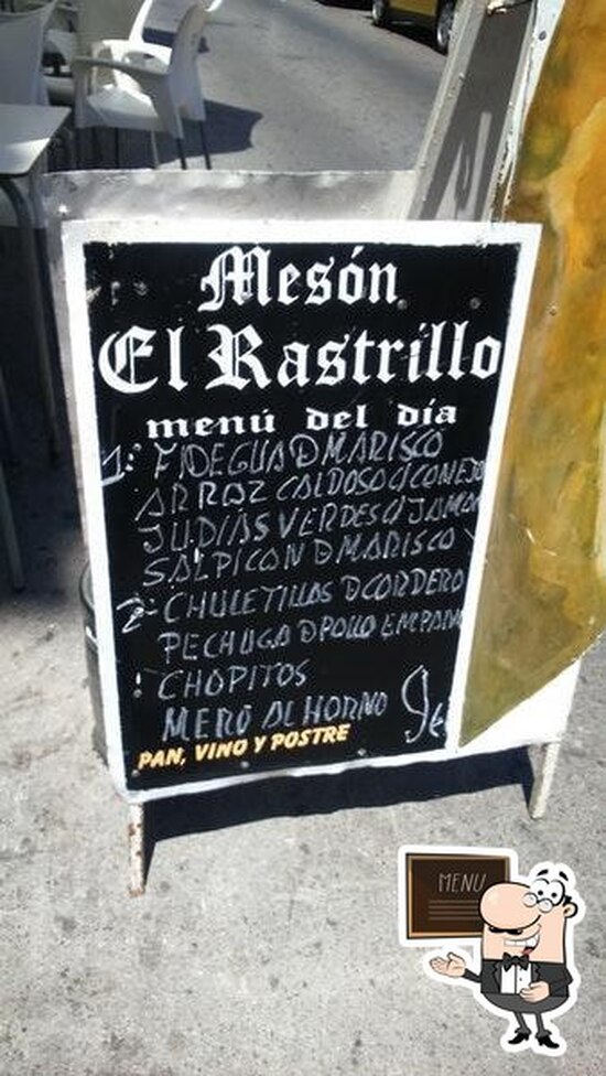 Menu at Bar Restaurante El Rastrillo, Torrevieja