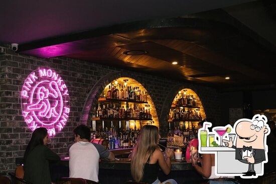 Menu at Pink Monkey Bar & Grill, Burleigh Heads