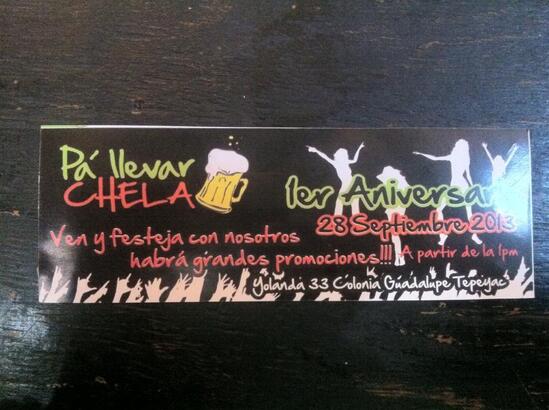 Pub y bar Pa' Llevar Chela, Ciudad de México - Opiniones del restaurante