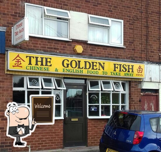 Menu at The Golden Fish fast food, Birmingham, 169 Oscott School Ln