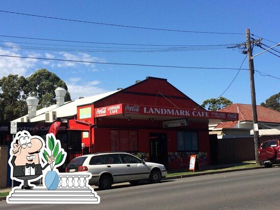 Menu at Landmark Cafe, Silverwater