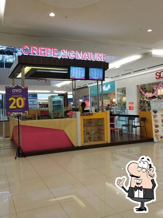 Menu at Crepe Signature desserts, Tangerang, AEON Mall