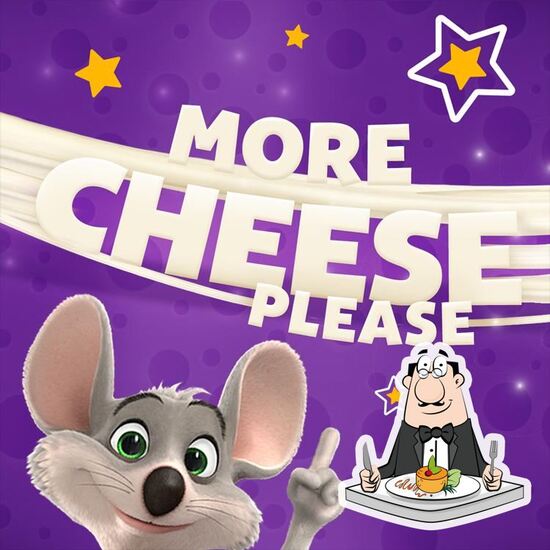 Menu at Chuck E. Cheese's pizzeria, West Long Branch