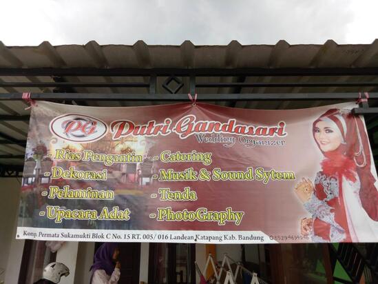 Menu at Putri Gandasari Catering, Bandung
