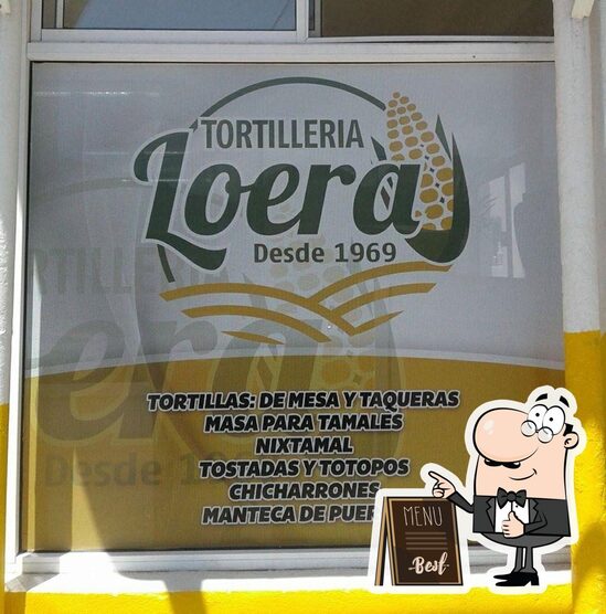 Carta del restaurante Tortilleria LOERA, Nuevo Casas Grandes