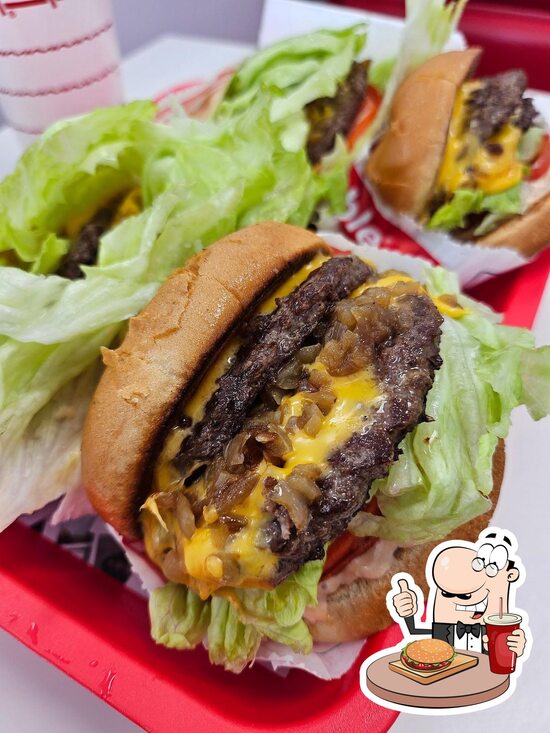 Menu at In-N-Out Burger restaurant, Rialto, S Riverside Ave