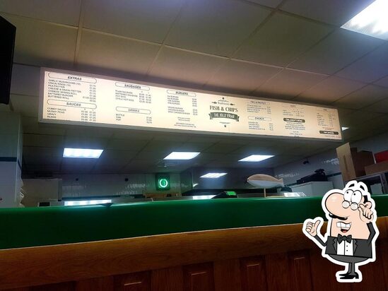 Menu at The Jolly Friar fast food, Trowbridge