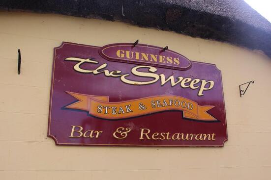 Menu at The Sweep Bar, Kilmeaden