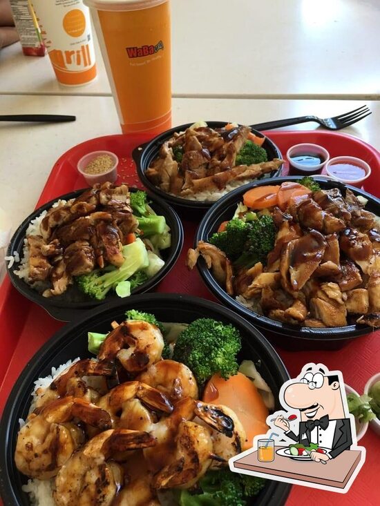 Menu at WaBa Grill fast food, Fontana, Sierra Lakes Pkwy