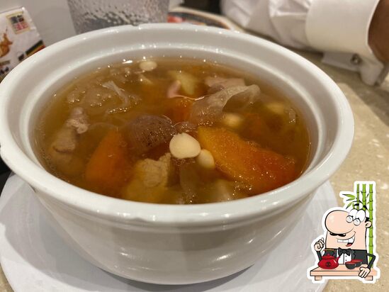 Menu at Tai Hing restaurant, Hong Kong, New Kowloon Plaza