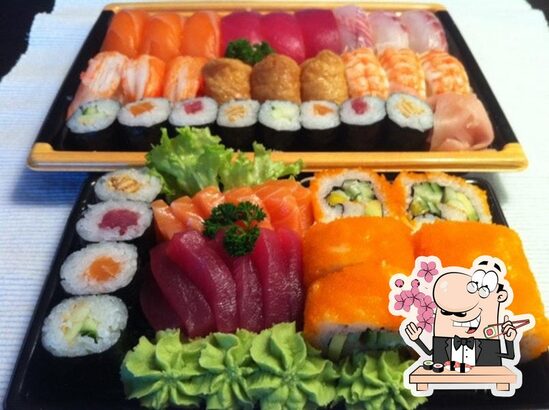 Menu at Sushi Toku, Nijmegen