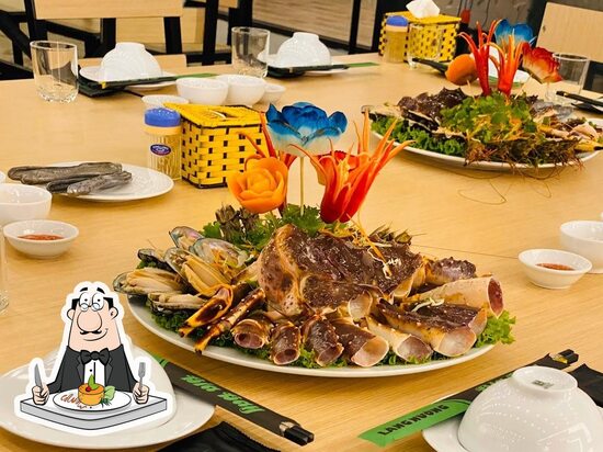 Menu at Làng nướng Bia Bay restaurant, Ha Long