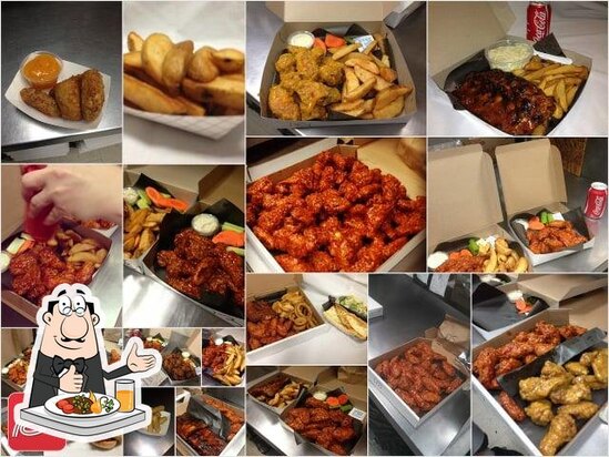 Menu at Red Rockets Wings and Ribs Wellington Location restaurant ...
