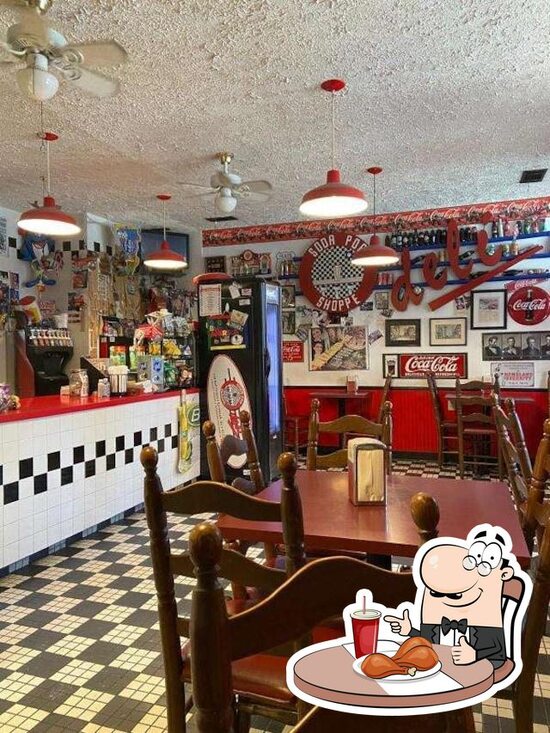 Menu at Soda Pop Shoppe restaurant, Savannah