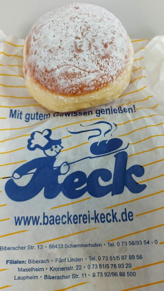 Bäckerei Keck, Filiale Biberach - Fünf Linden (im REWE), Germany ...