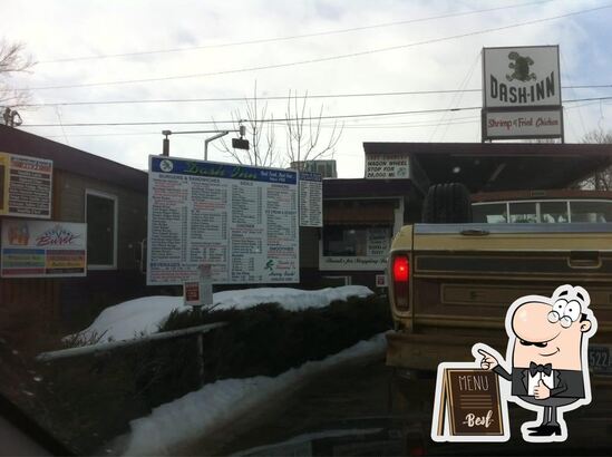 Menu at Dash Inn restaurant, Lewistown