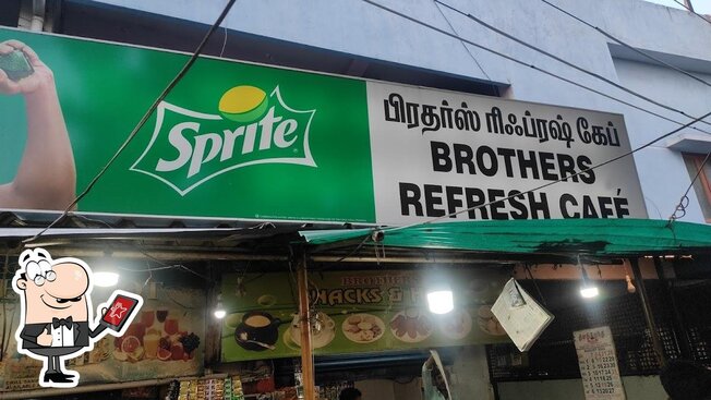 Menu at Brothers Cafe, Chennai