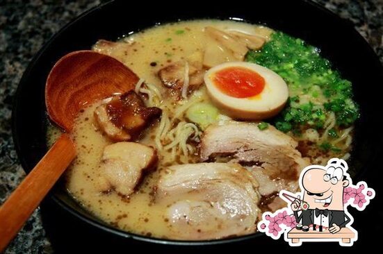 Menu at Ramen Bay restaurant, San Francisco