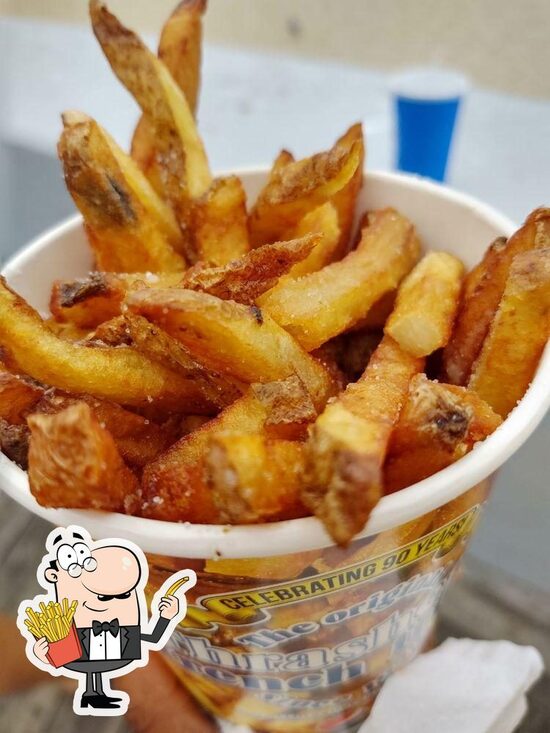 Menu at Thrasher's French Fries restaurant, Ocean City, 801 Atlantic Ave