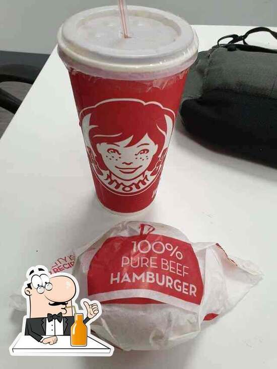 Menu at Wendy's fast food, Manila, SM City San Lazaro