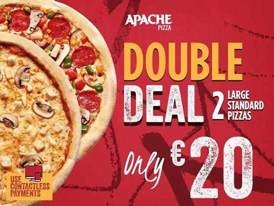 Menu at Apache Pizza Cahir pizzeria, Cahir