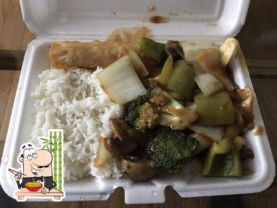 Menu at Chinese food (Hong kong chef v) restaurant, Bloomsburg