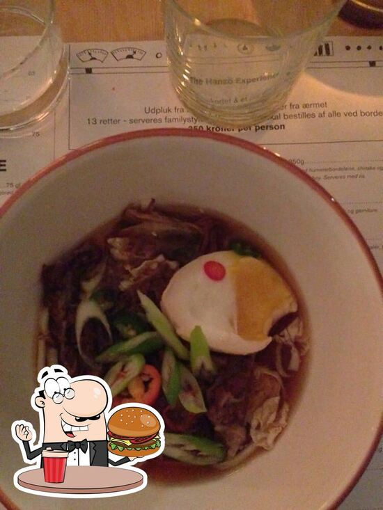 Hanzo restaurant, Copenhagen, Sortedam Dossering 5 - Restaurant menu ...