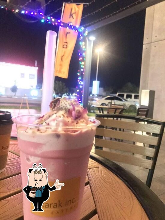 Menu at Karak Inc Eatery cafe, Dubai