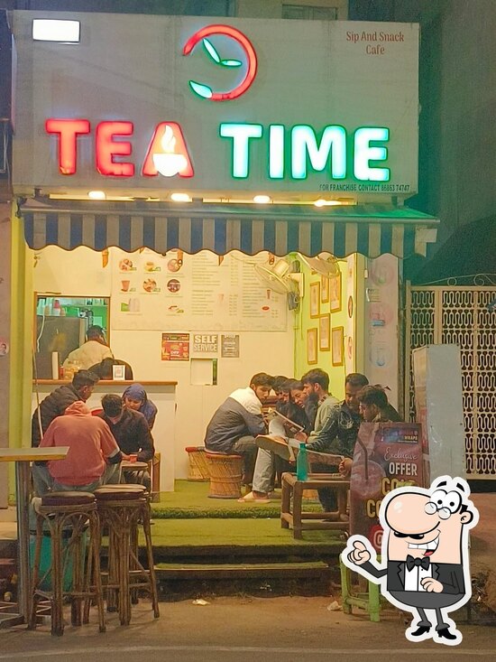 Menu at TeaTime Raja park, Jaipur