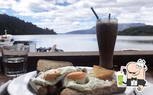 Menu at The Landing Cafe, Rotorua, Tarawera Rd