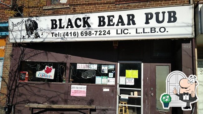 James Black Bear Pub, Toronto - Restaurant menu, prices and reviews