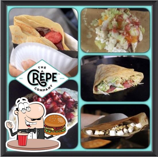 Menu at The Crêpe Company Food Truck, Orlando