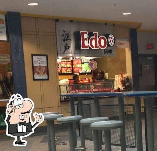 Menu at Edo Japan, Calgary, Deerfoot Mall