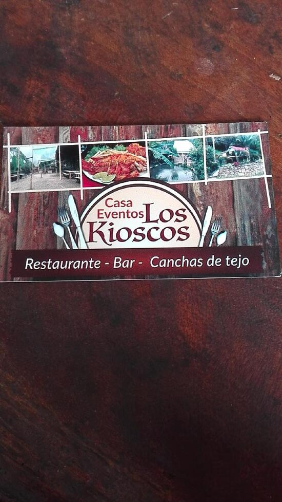 Menu at Casa Eventos Los Kioscos restaurant, Tenza