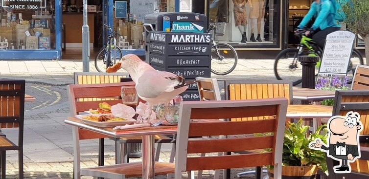 Menu at Martha's kitchen and bar, Brighton