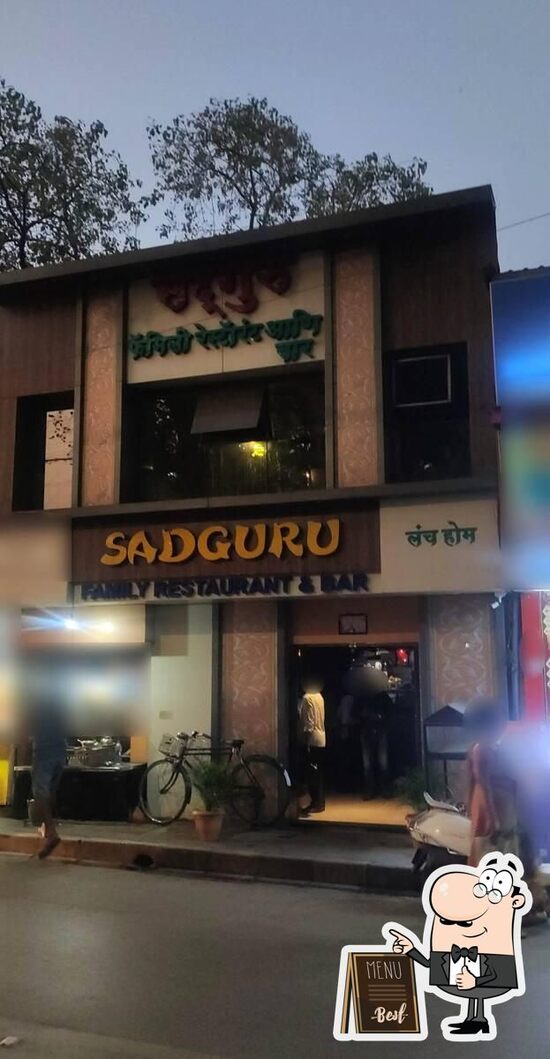Menu at Sadguru Restaurant & Bar, Mumbai, Quarry Rd