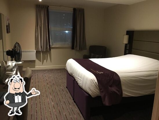 Menu at Premier Inn Glasgow Airport hotel restaurant, Paisley