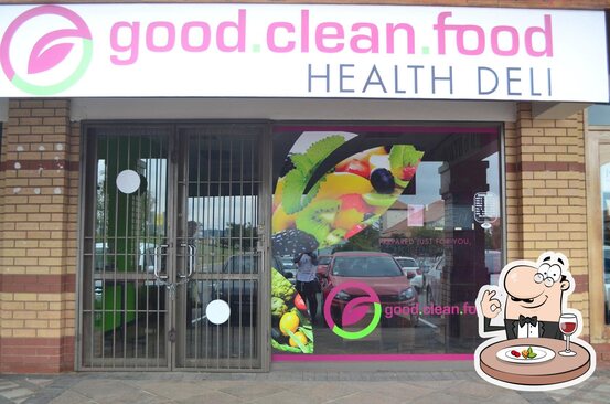 Menu au Good.clean.food restaurant, Roodepoort