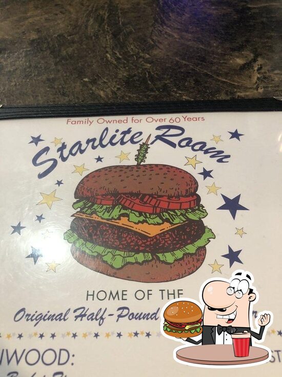 Menu at Starlite Room restaurant, Cedar Rapids