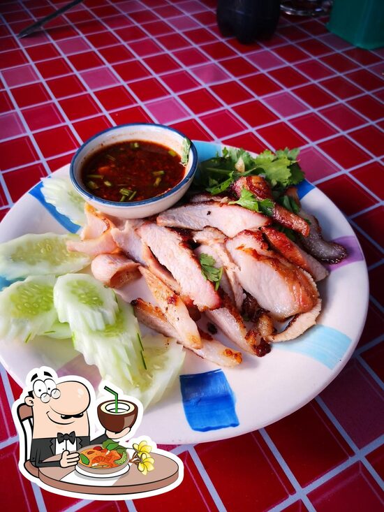 Menu at Thai Restaurant, Chalong