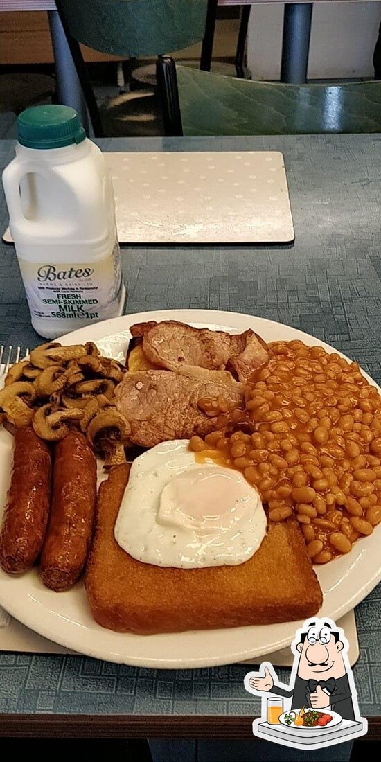 Menu at Blanches cafe, Bootle