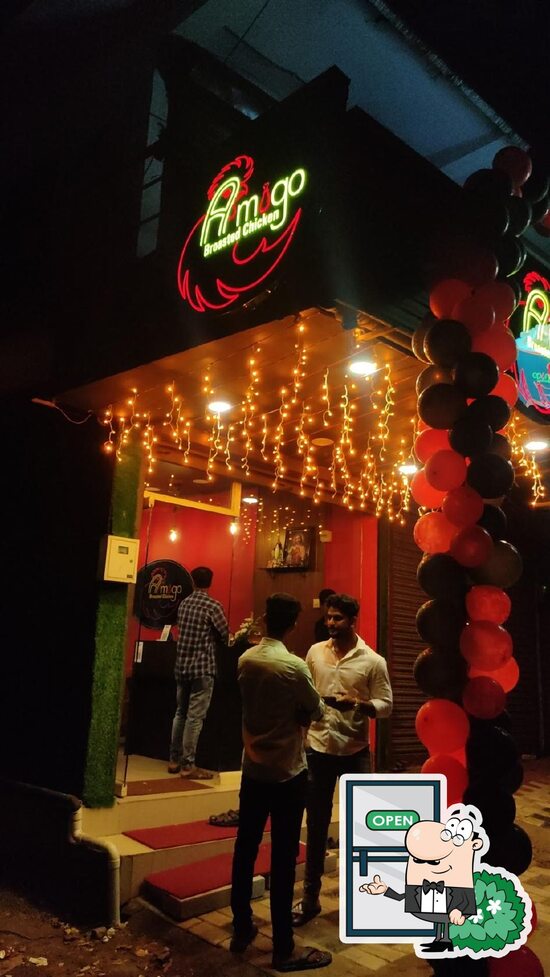 Menu at Amigo Broasted Chicken, Kalady