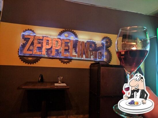 Menu at Zeppelin Pub, Satu Mare
