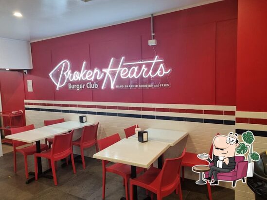 Broken Hearts Burger Club -Springwood, Springwood - Restaurant menu ...
