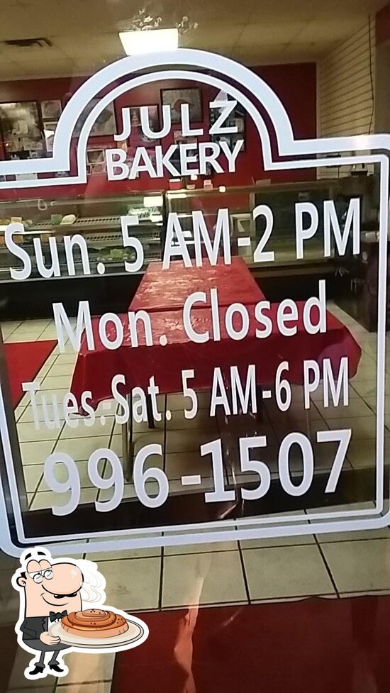 Julz Bakery, Greenwood - Restaurant menu, prices and reviews