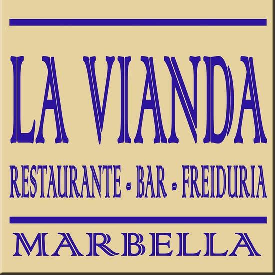 Menu at Restaurante La Vianda, Marbella