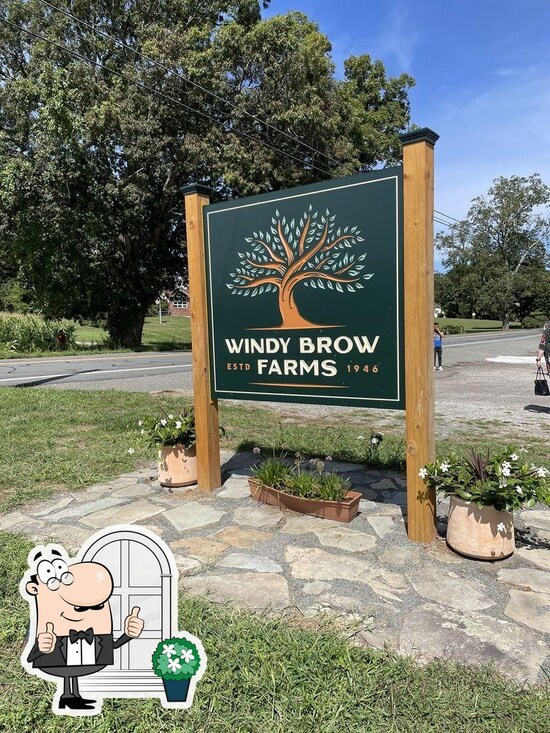 Carta del restaurante Windy Brow Farms, Municipio del Fredon