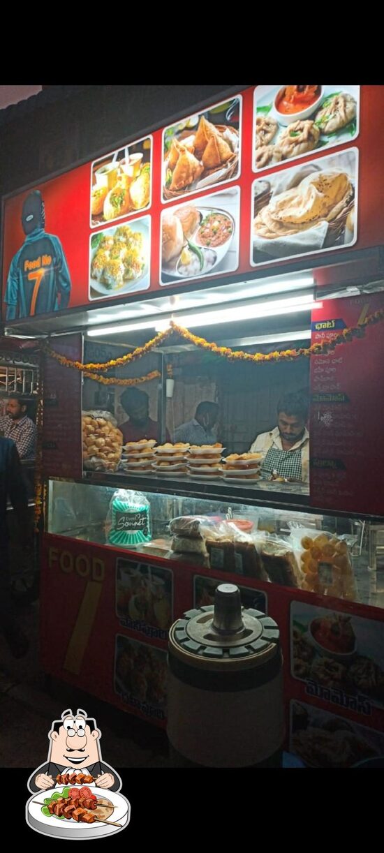 Menu at Food No 7, Vijayawada